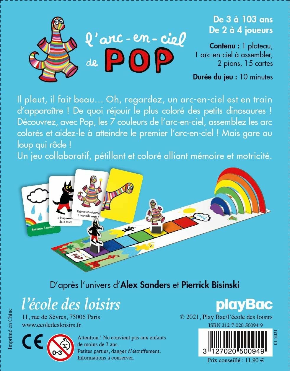 L'ARC-EN-CIEL DE POP - LE JEU - Librairie Le Tumulte