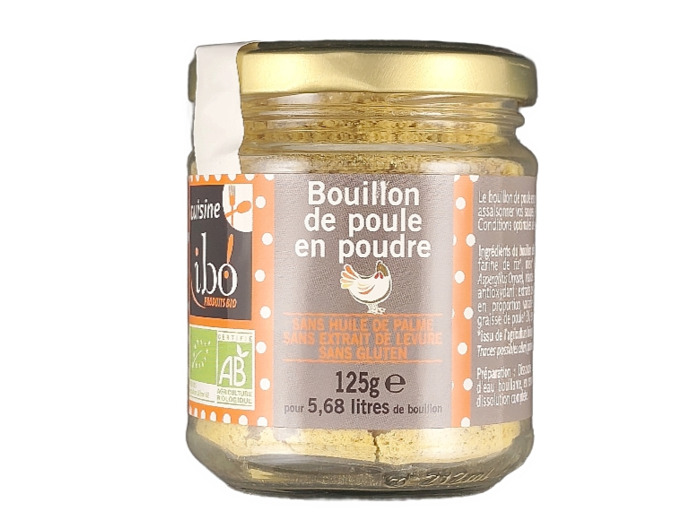 Bouillon de Poule en Poudre 125g Bio - coop nature